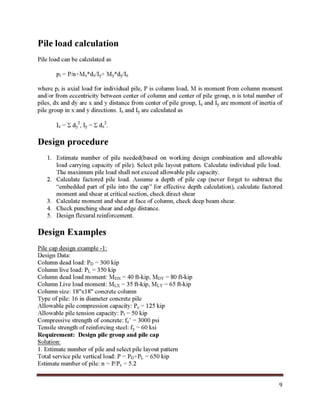 Pile design guide (Collected) | PDF