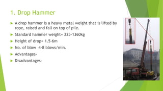 Piledrivingequipment | PPTX