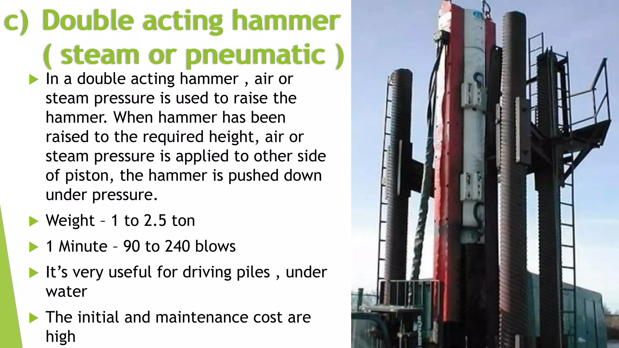 Pile driving equipment | PDF
