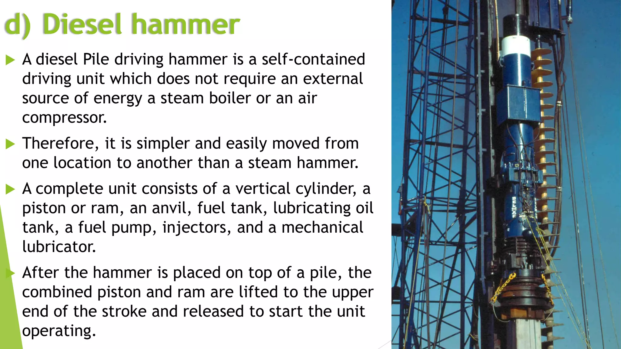 Pile driving equipment | PDF