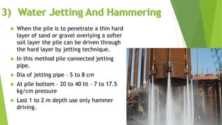 Pile driving equipment | PDF