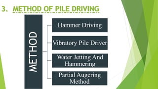 Pile driving equipment | PDF
