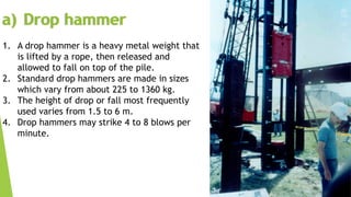 Pile driving equipment | PDF
