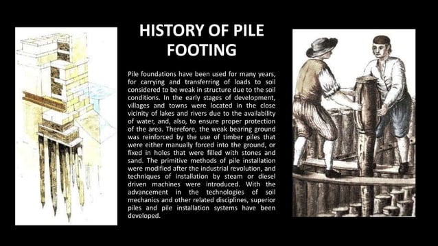 Pile footing | PPT