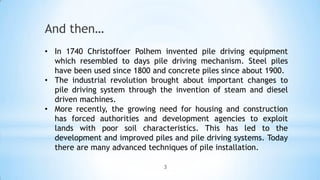 Pile Foundation | PDF