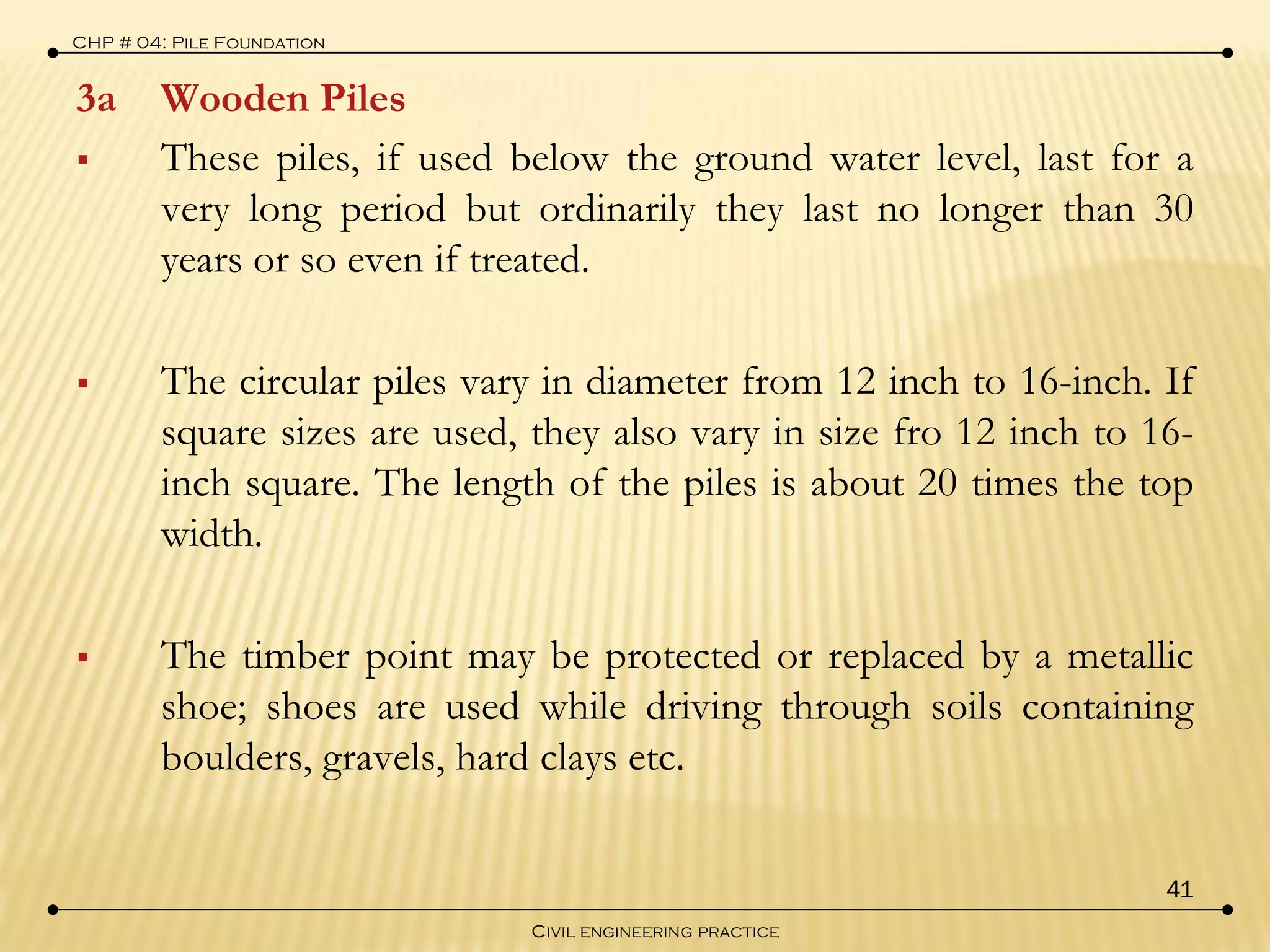 Pile foundation | PDF