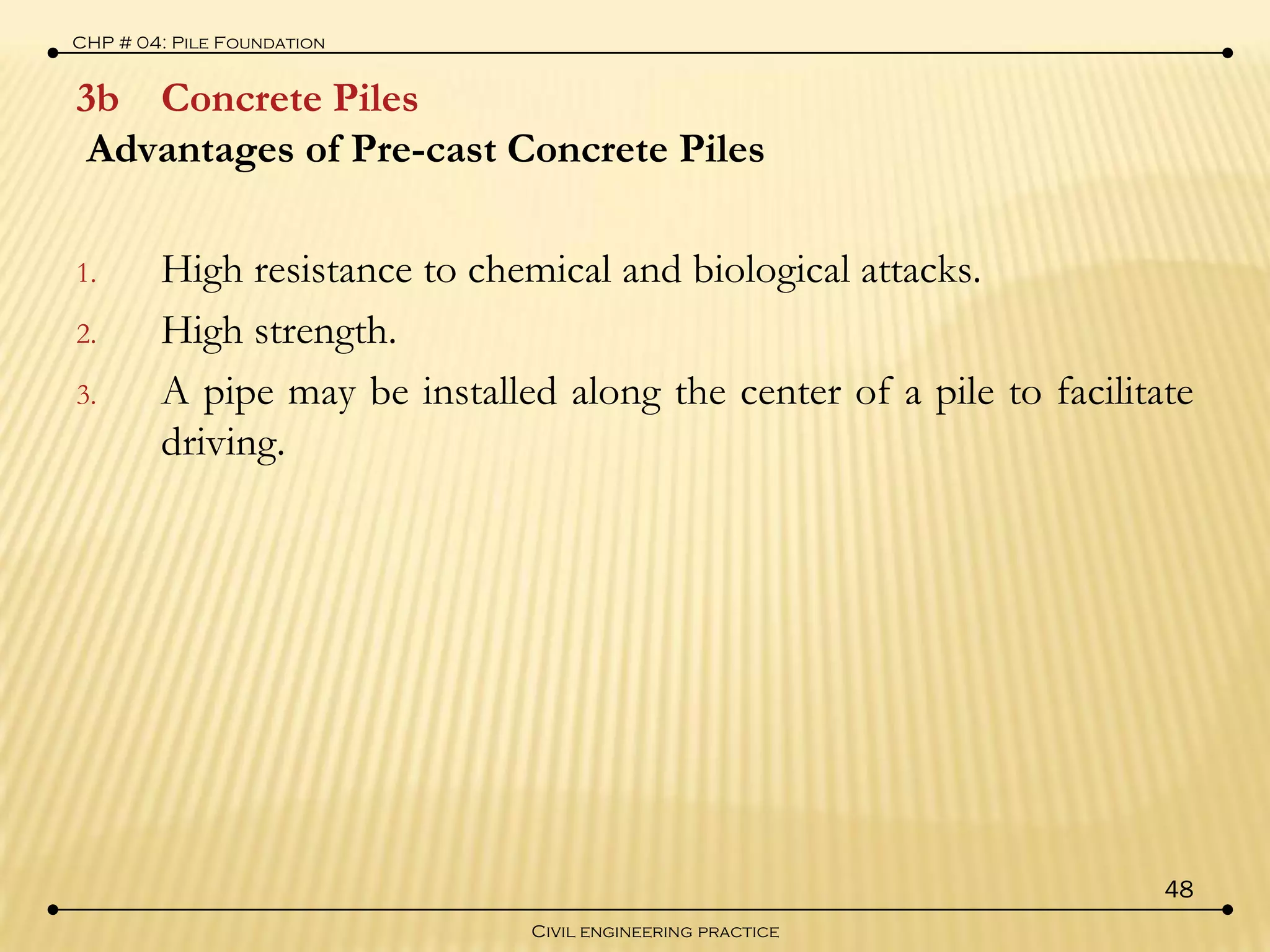 Pile foundation | PDF