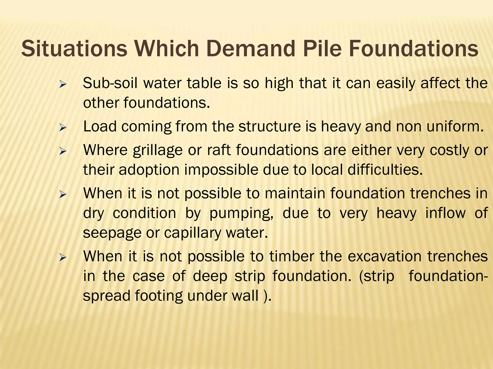 Pile foundation | PDF