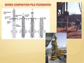 Pile foundation | PPTX | Geology | Science