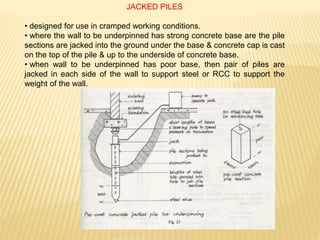Pile foundation | PPTX | Geology | Science