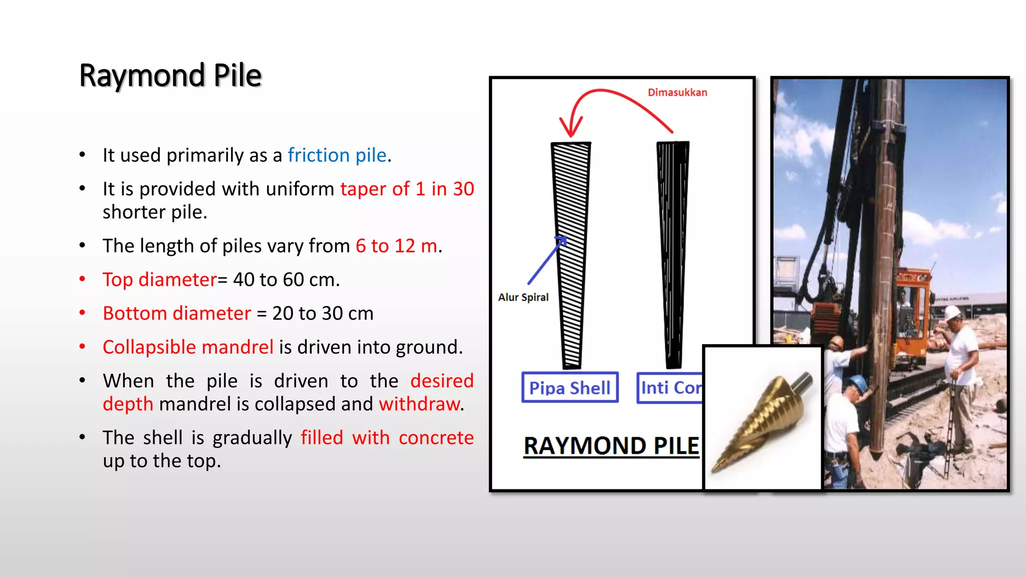 Pile foundations | PPTX