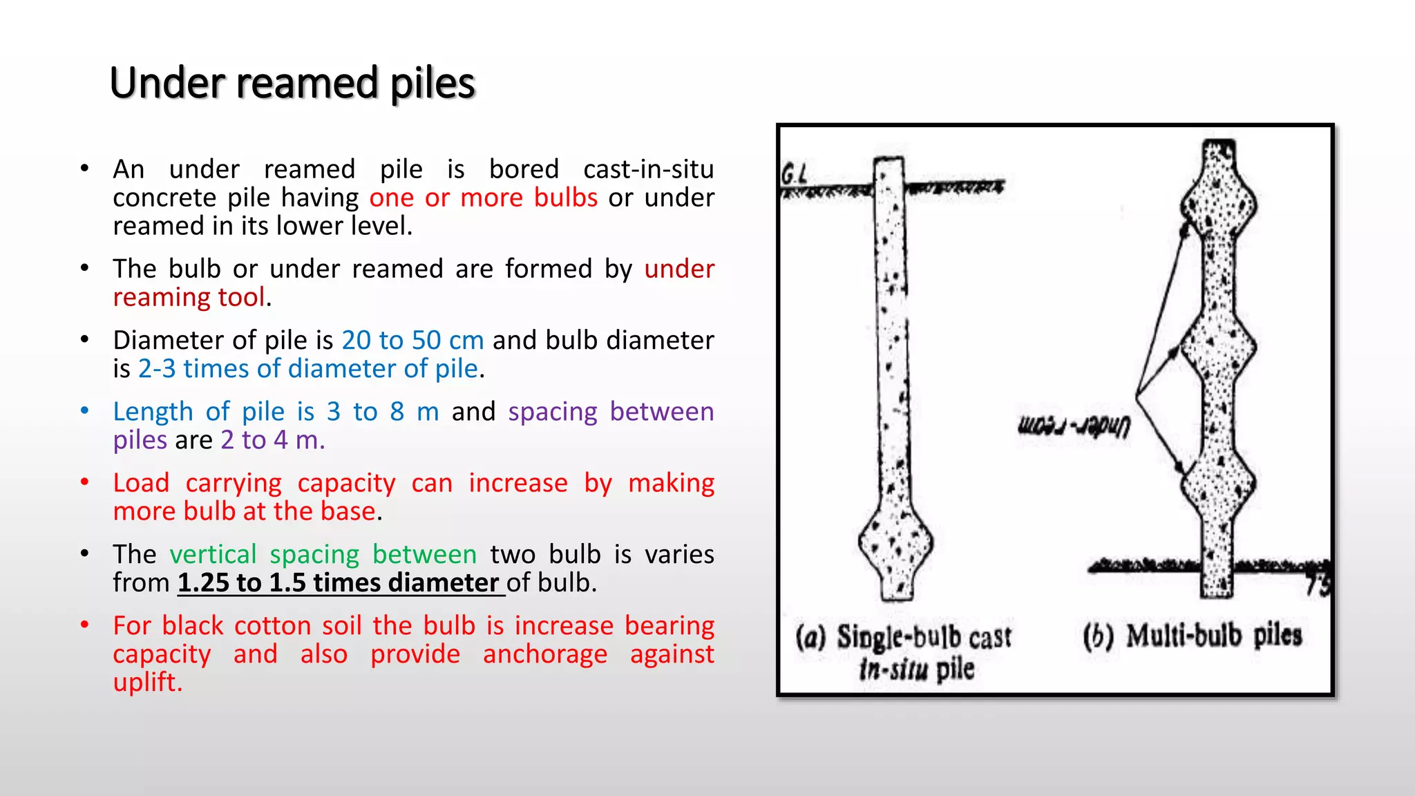 Pile foundations | PPTX