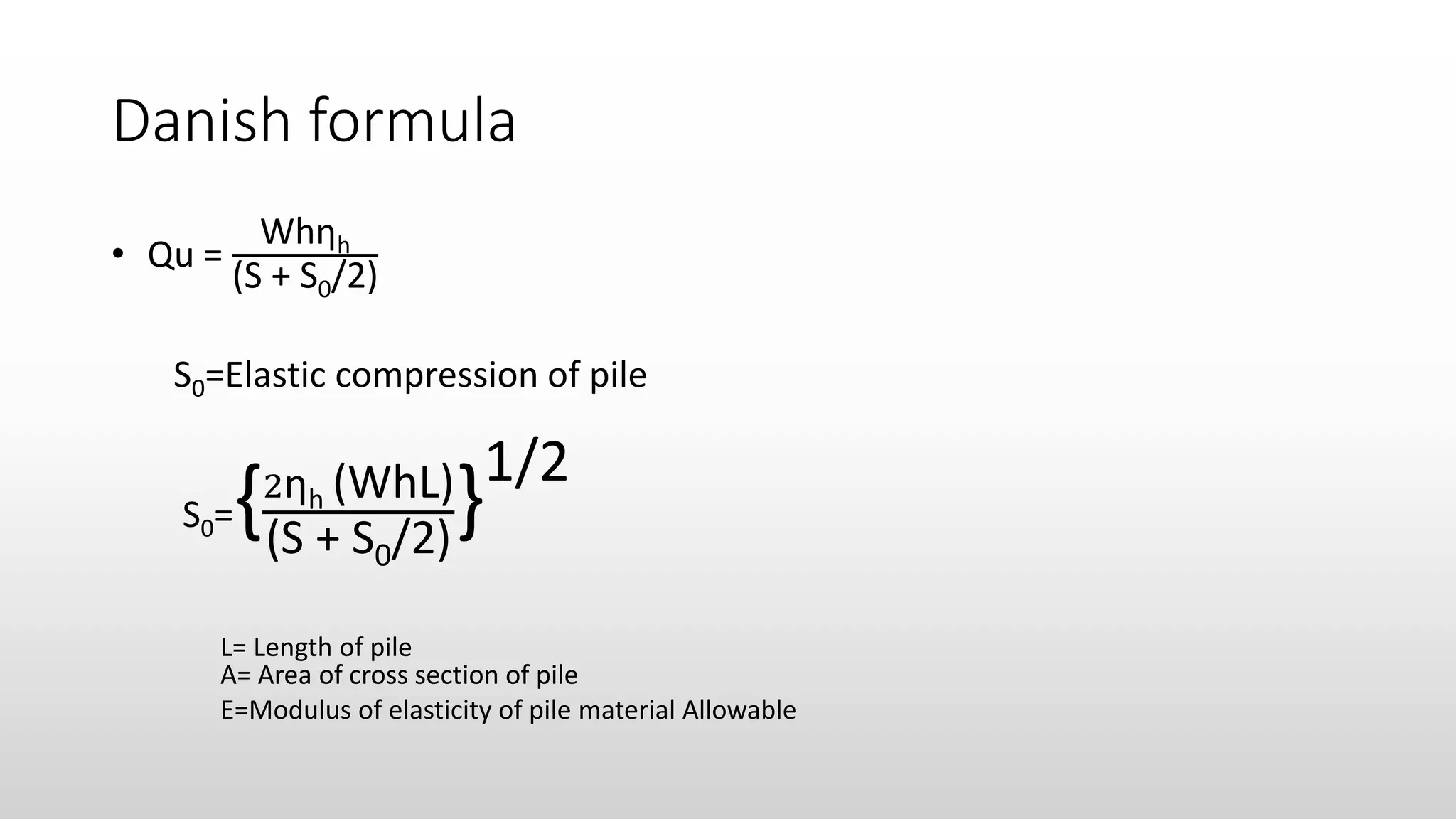 Pile foundations | PPTX