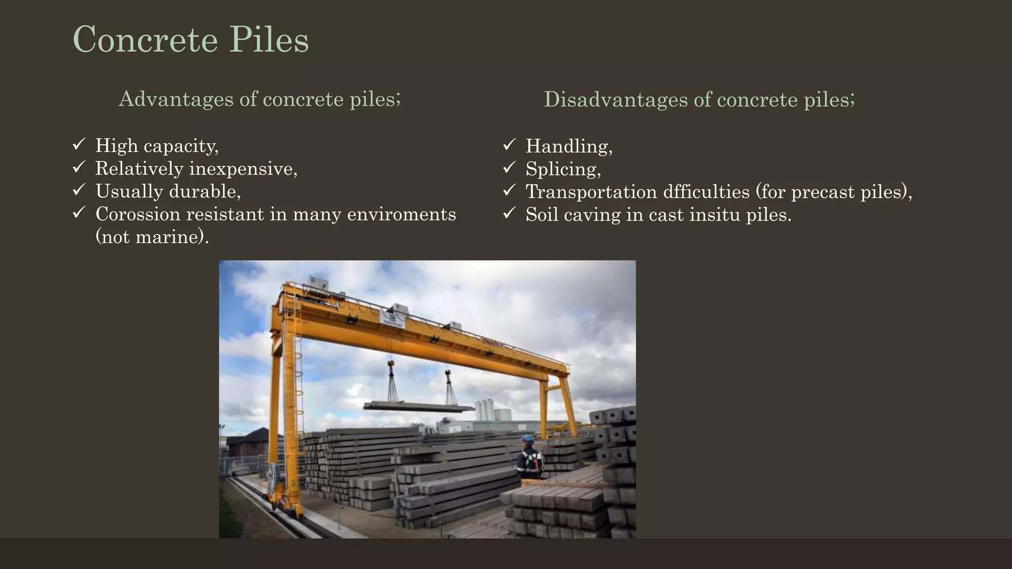 Pile foundation | PPTX