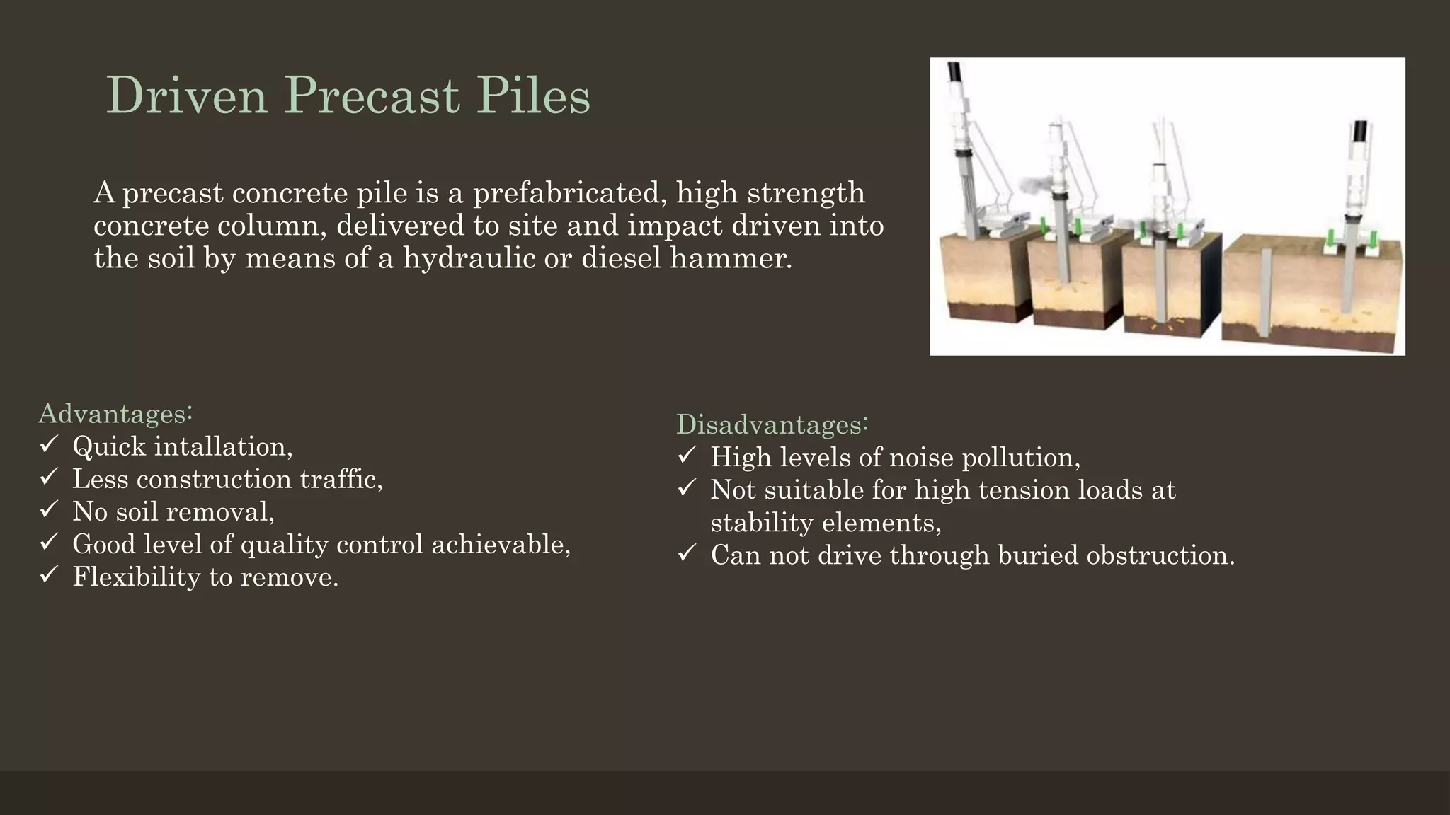 Pile foundation | PPTX