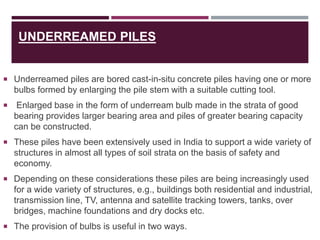 Pile foundation | PPTX
