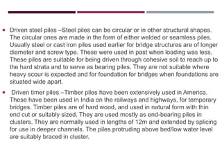 Pile foundation | PPTX
