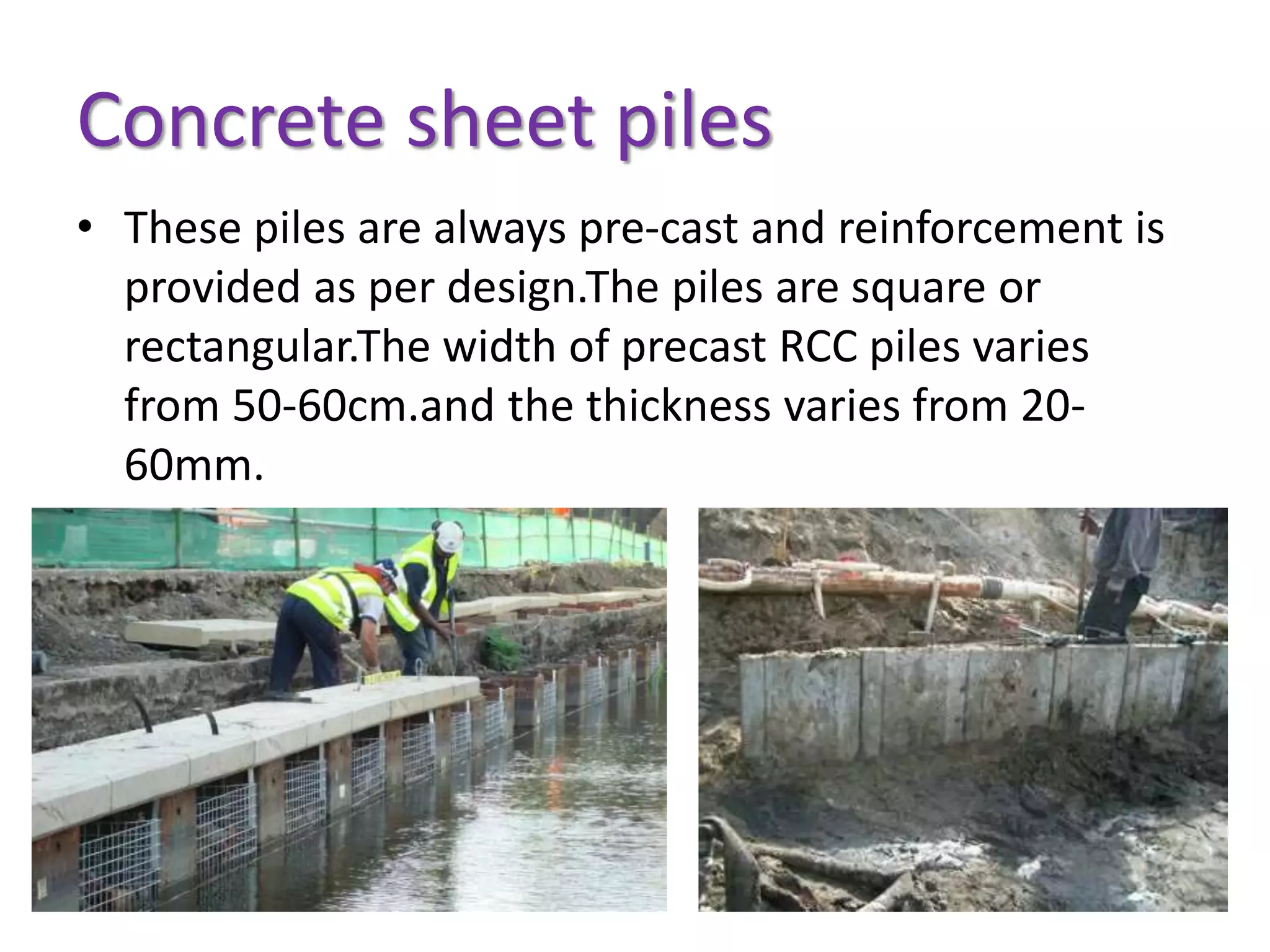 Pile foundation | PPTX