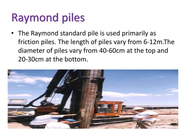 Pile foundation | PPT
