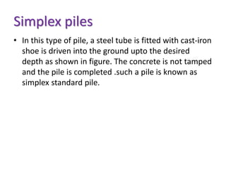 Pile foundation | PPT