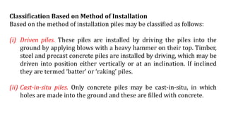 design of pile foundation anna university syllabus | PPTX | Civil ...