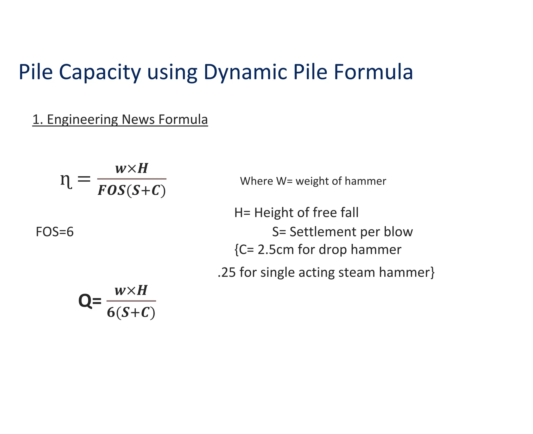 basics of Pile Foundation expained in simple terms | PPTX