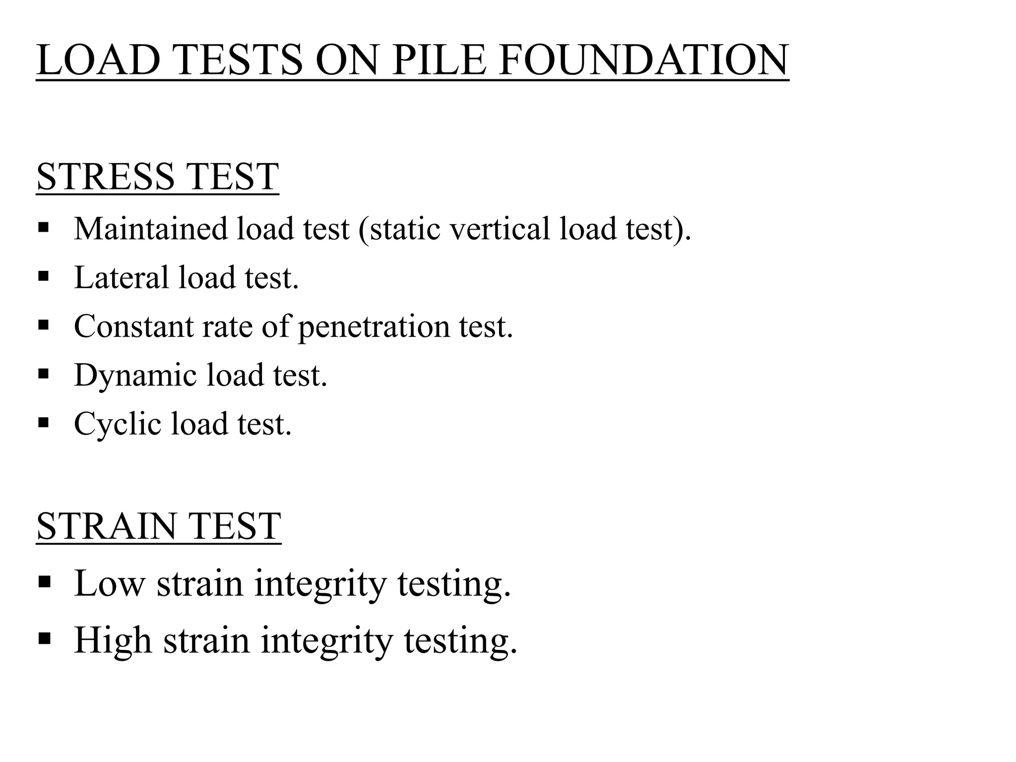 PILE FOUNDATION (basics) | PPTX