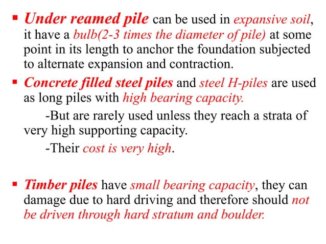 PILE FOUNDATION (basics) | PPTX | Civil Engineering Industry | Industries