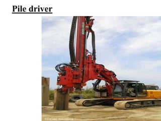 PILE FOUNDATION (basics) | PPTX