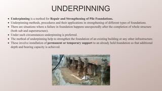 Pile foundation | PDF