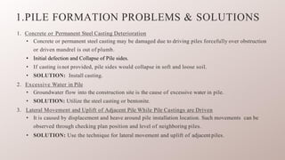 Pile foundation | PDF