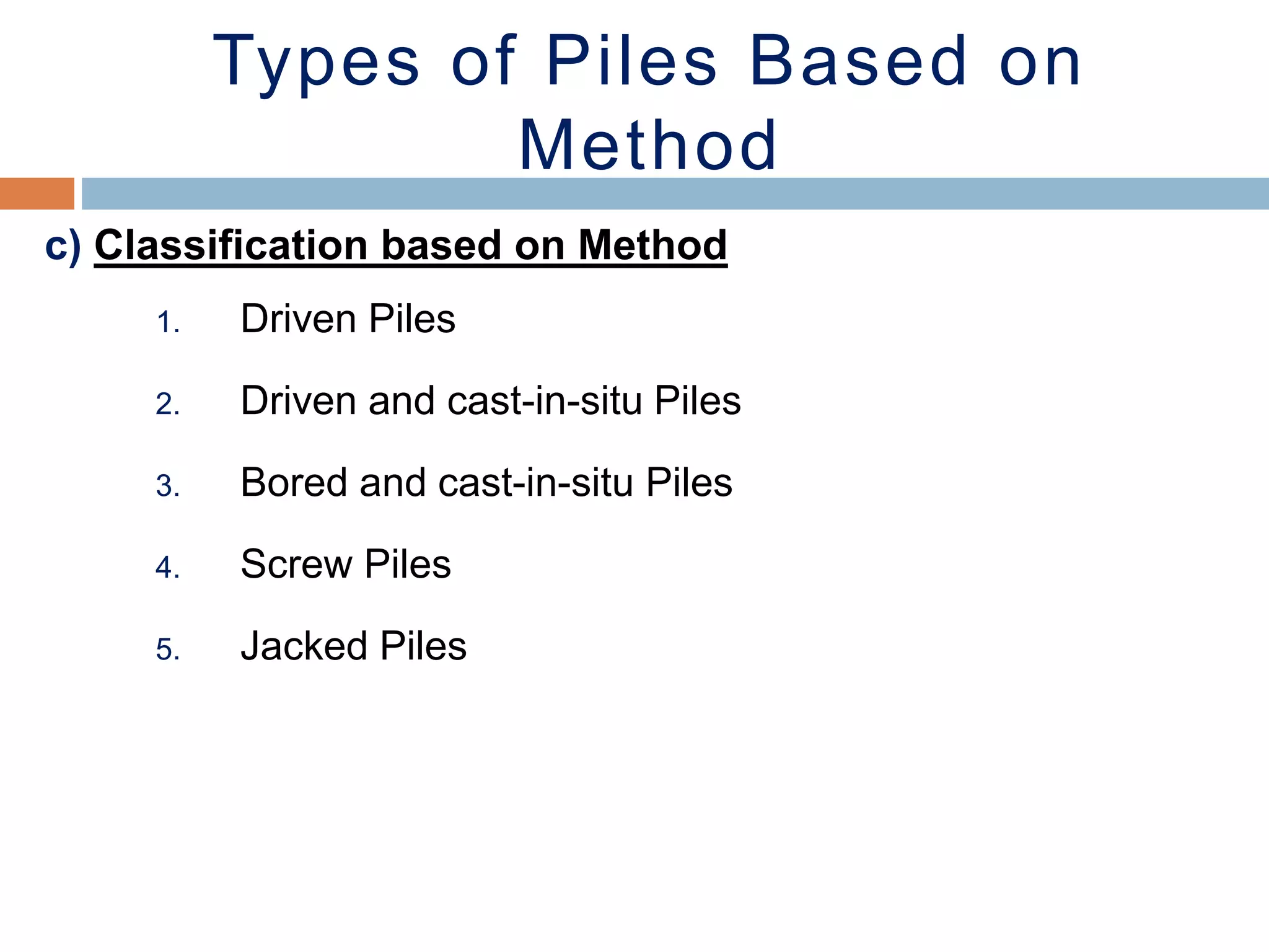 Pile foundation | PPTX