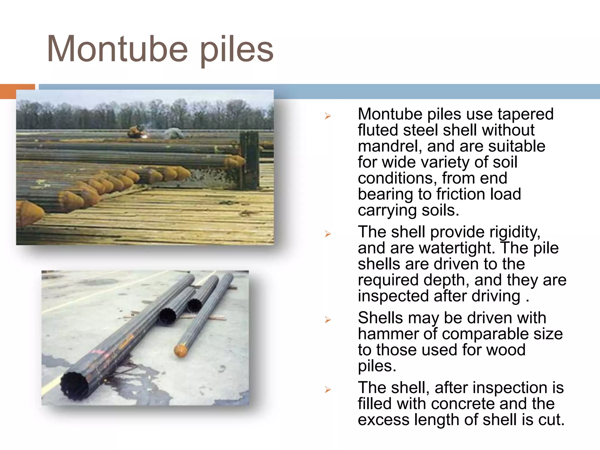 Pile foundation | PPTX