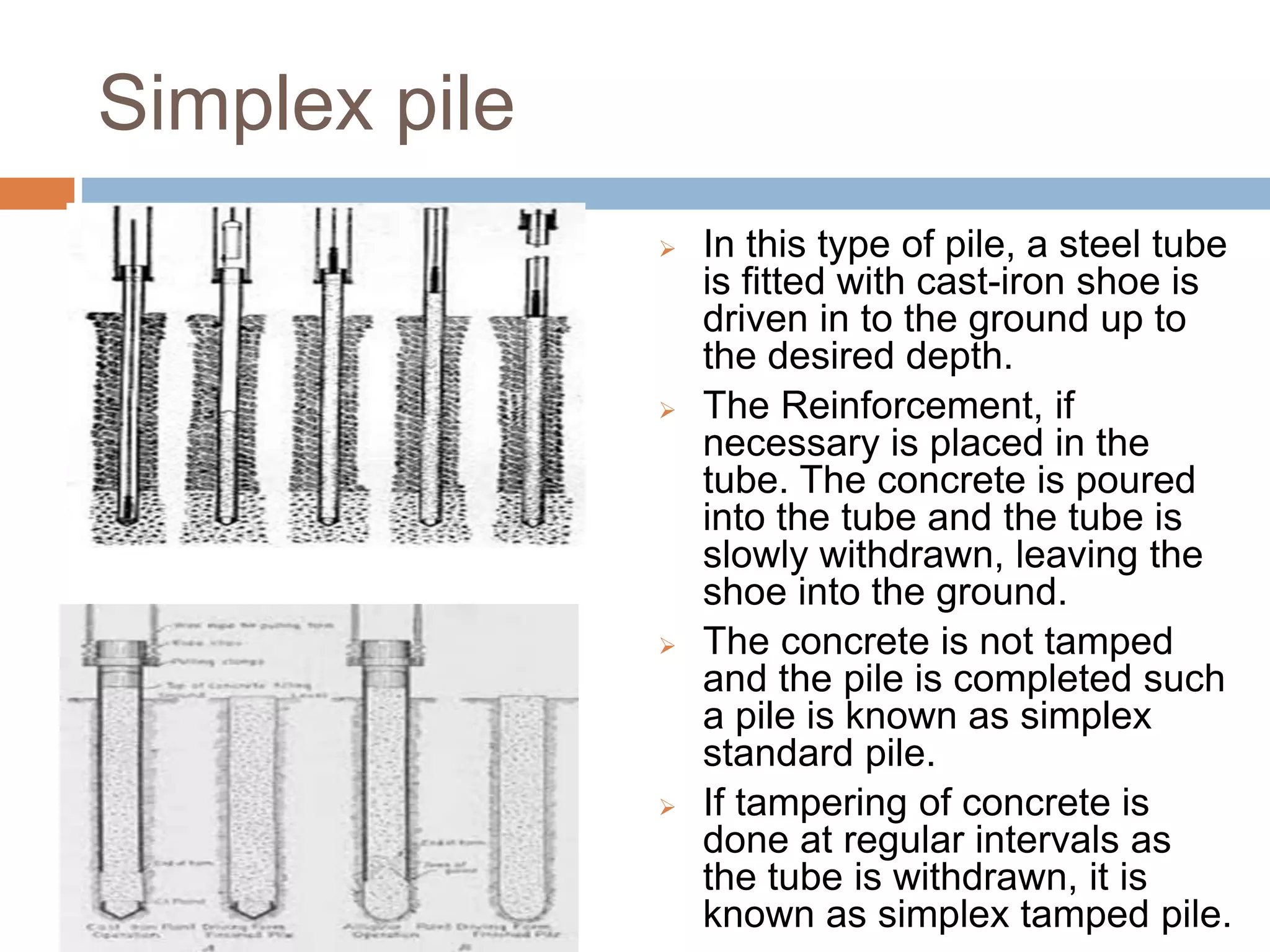 Pile foundation | PPTX
