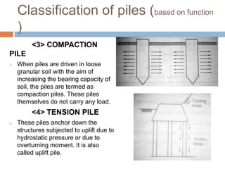 Pile foundation | PPTX