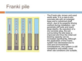 Pile foundation | PPTX