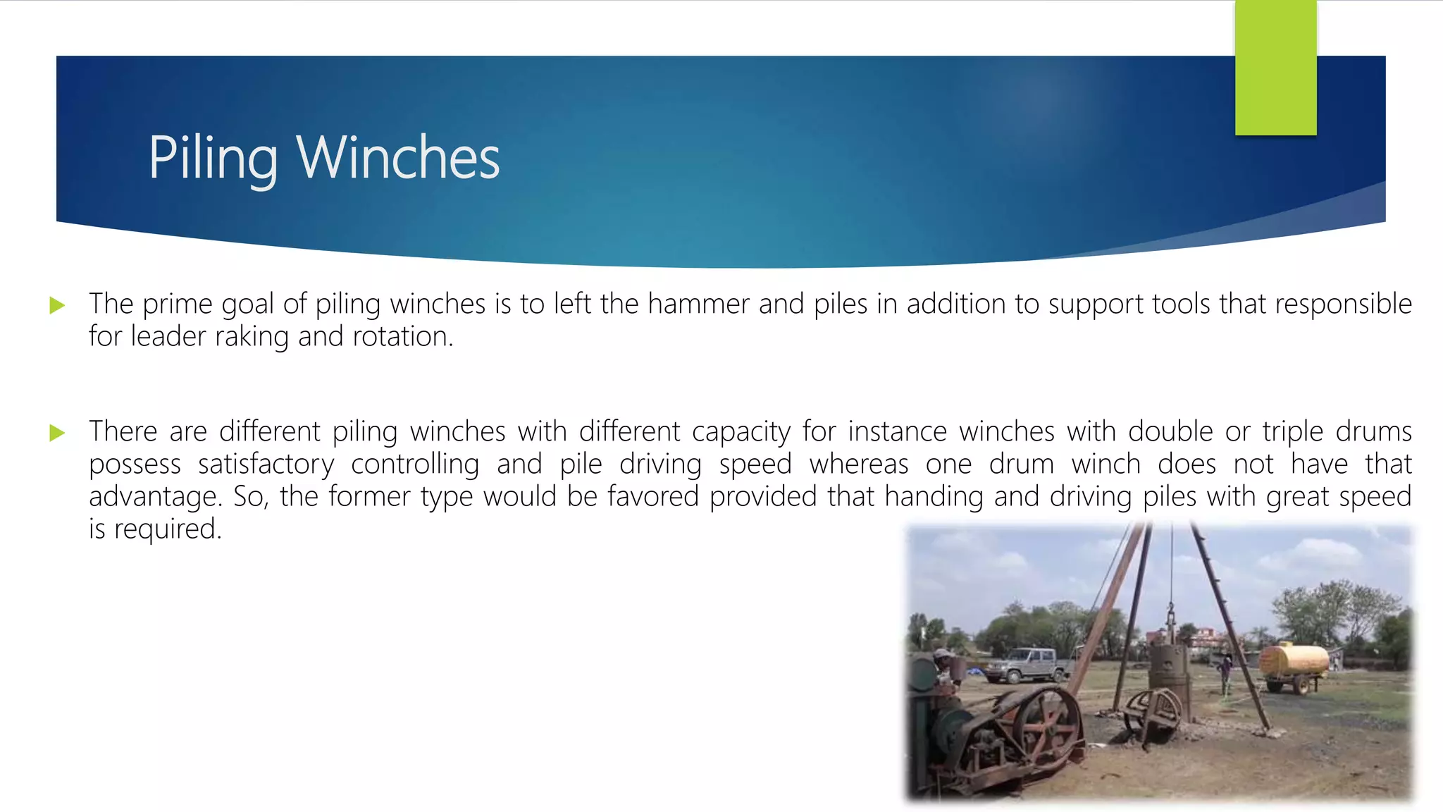 PILE FOUNDATION and METHODS OF INSTALLING PILE FOUNDATIONS | PPTX