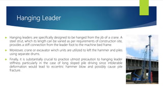 PILE FOUNDATION and METHODS OF INSTALLING PILE FOUNDATIONS | PPTX