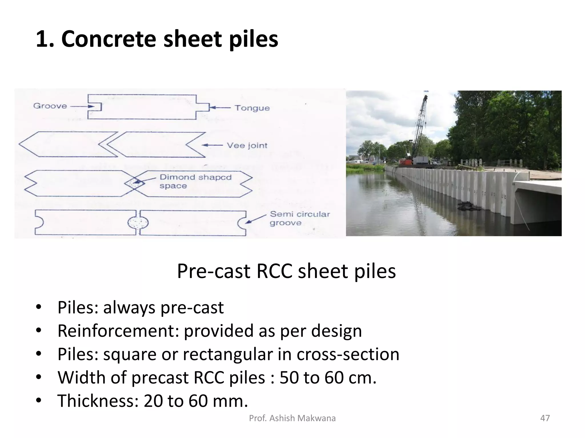 Pile foundations_Advanced Construction Technology | PDF