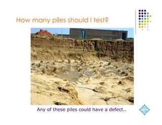 Pile integrity testing for monitoring pile construction | PDF