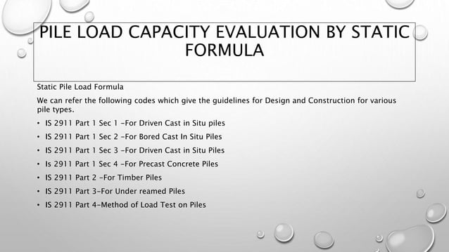 PILE LOAD TEST-abhishek.pptx | Civil Engineering Industry | Industries