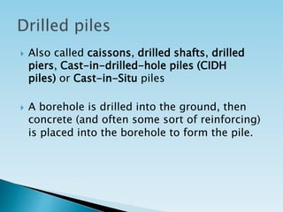 Piles | PPT