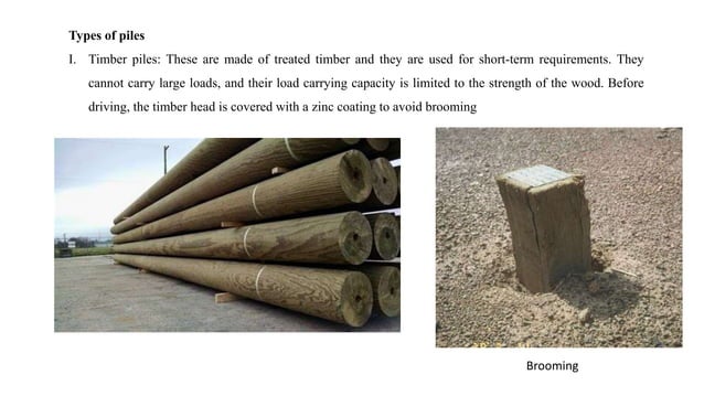 Piles, Piers and Caissons | PPTX