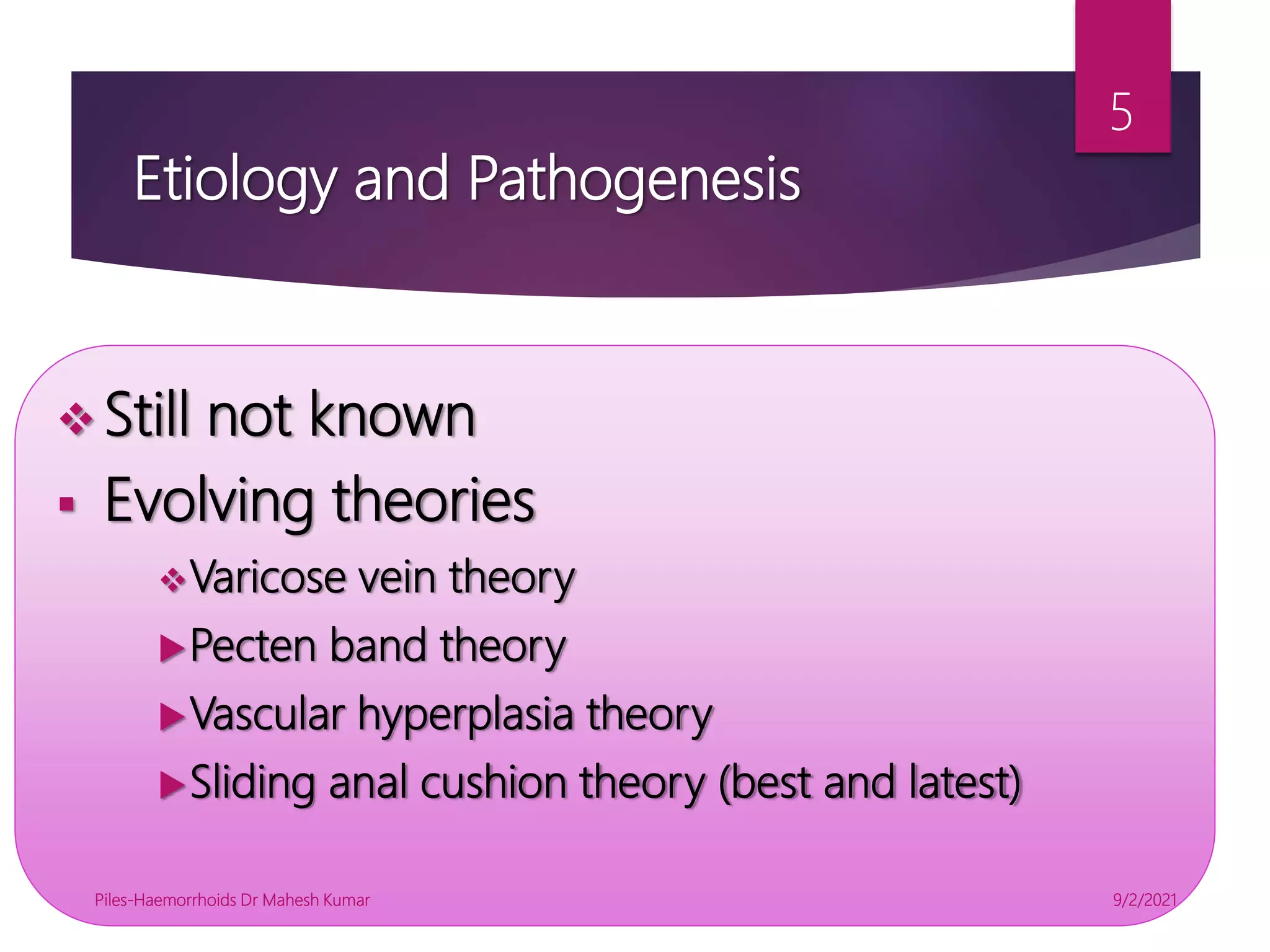 Piles or Haemorrhoids | PPTX