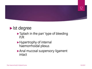 Piles or Haemorrhoids | PPTX