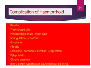 Piles or Haemorrhoids | PPTX