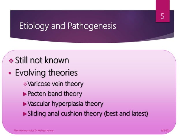 Piles or Haemorrhoids | PPTX | Digestive Disorders | Diseases and ...
