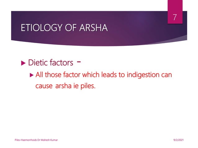 Piles or Haemorrhoids | PPTX | Digestive Disorders | Diseases and ...