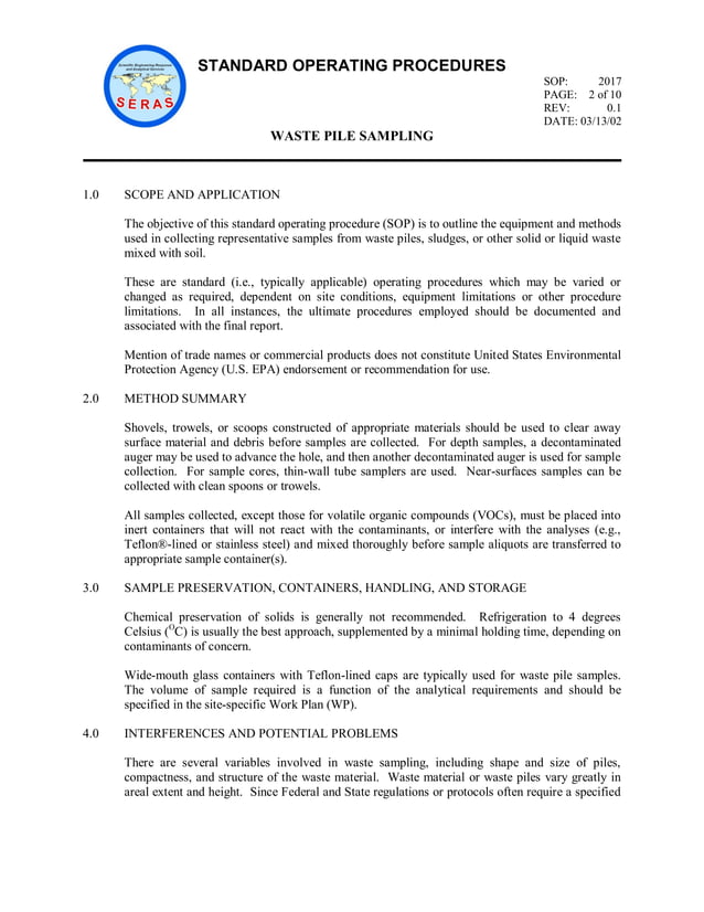 Pile Sampling Pdf