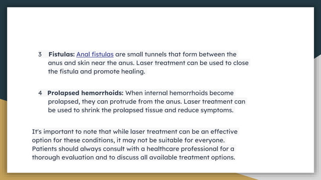 Piles Laser Treatment Procedure.pptx